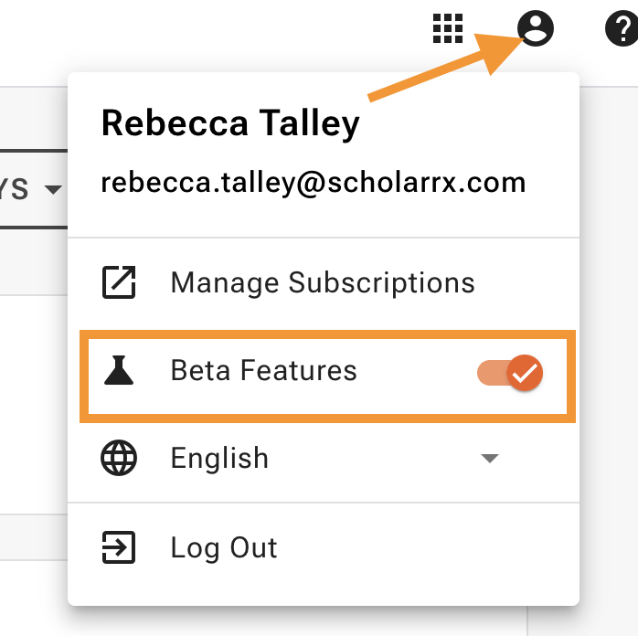 Turn Beta Features On/Off – USMLE-Rx