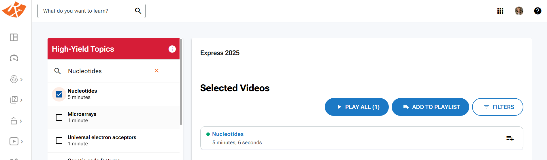 Assigning Express Videos in USMLE-Rx – USMLE-Rx
